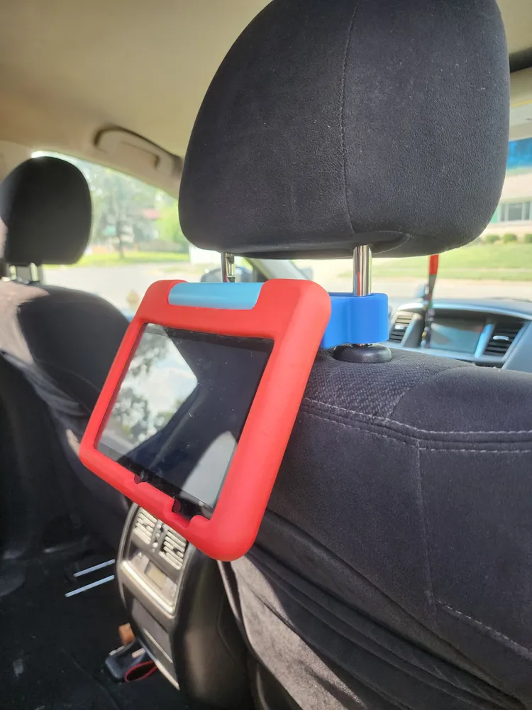 Kids Fire Tablet Headrest Bracket - Free 3D Print Model - MakerWorld