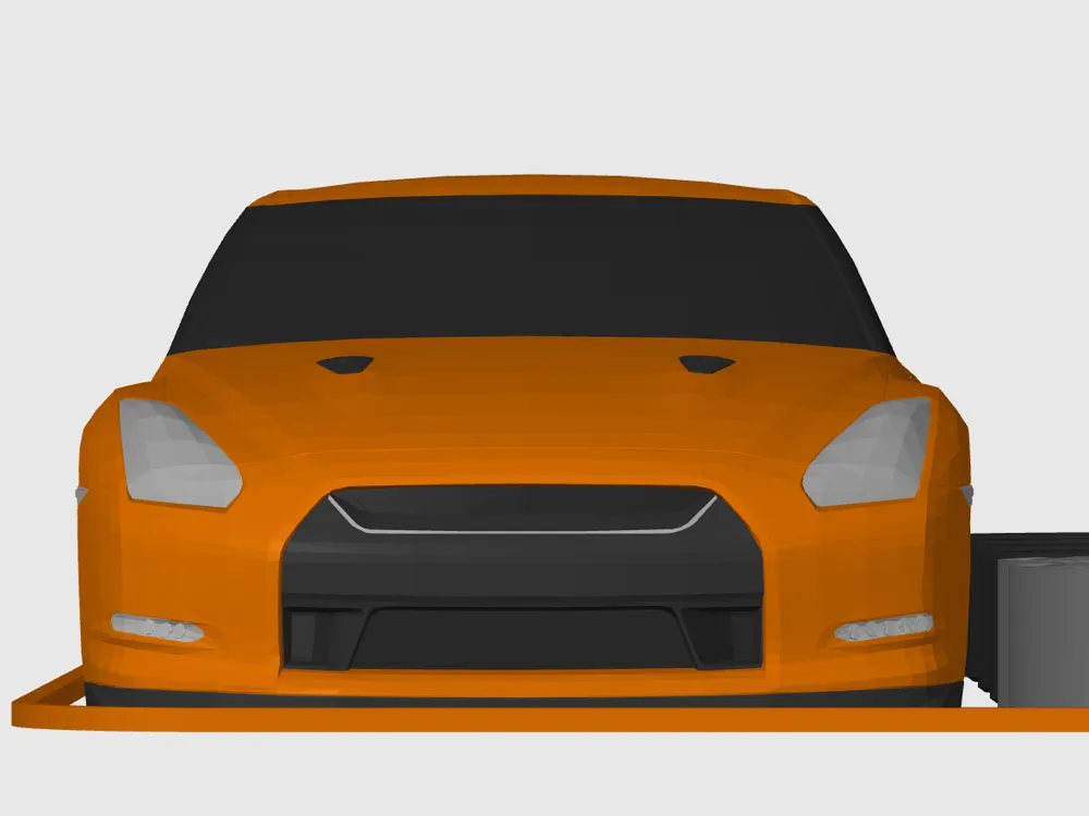 Nissan GT-R R35 Kit Card (1:24 scale) Remixed by The Kit Card Guy ...