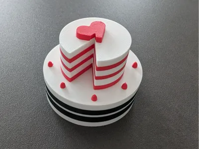 Wedding Cake by バブコ MakerWorld: Download Free 3D Models