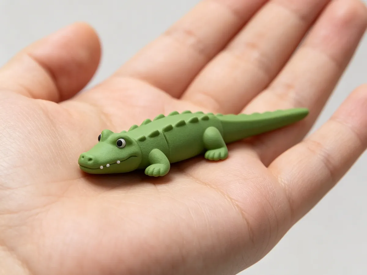 Crocodile - Articulated Animal - Movable Animal Kids Fidget Toy - Free ...
