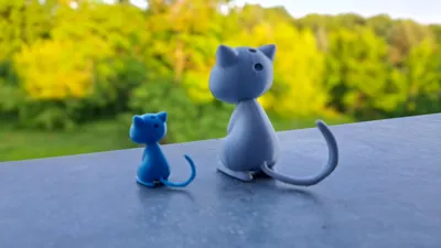 Little Mew Pokemon - print 30min - keychain - Free 3D Print Model ...