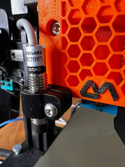 Inductive sensor bracket 4010 - Soporte sensor inductivo 4010 Remixed by LMaker - MakerWorld