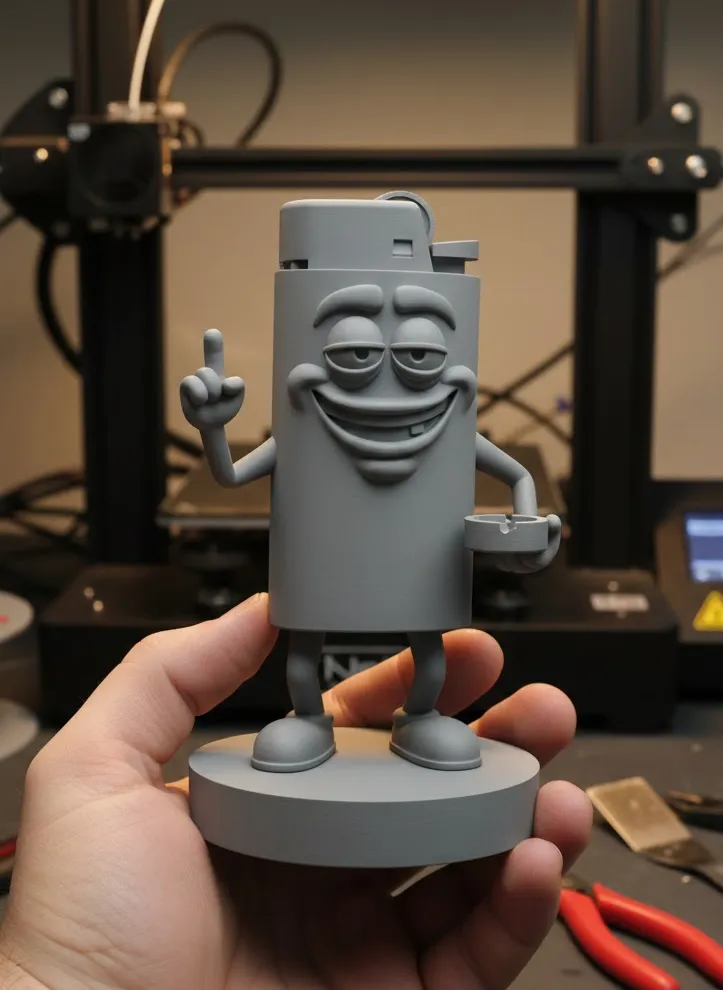 Burnout Lighter Feuerzeug – Kostenloses 3D-Druckmodell – MakerWorld