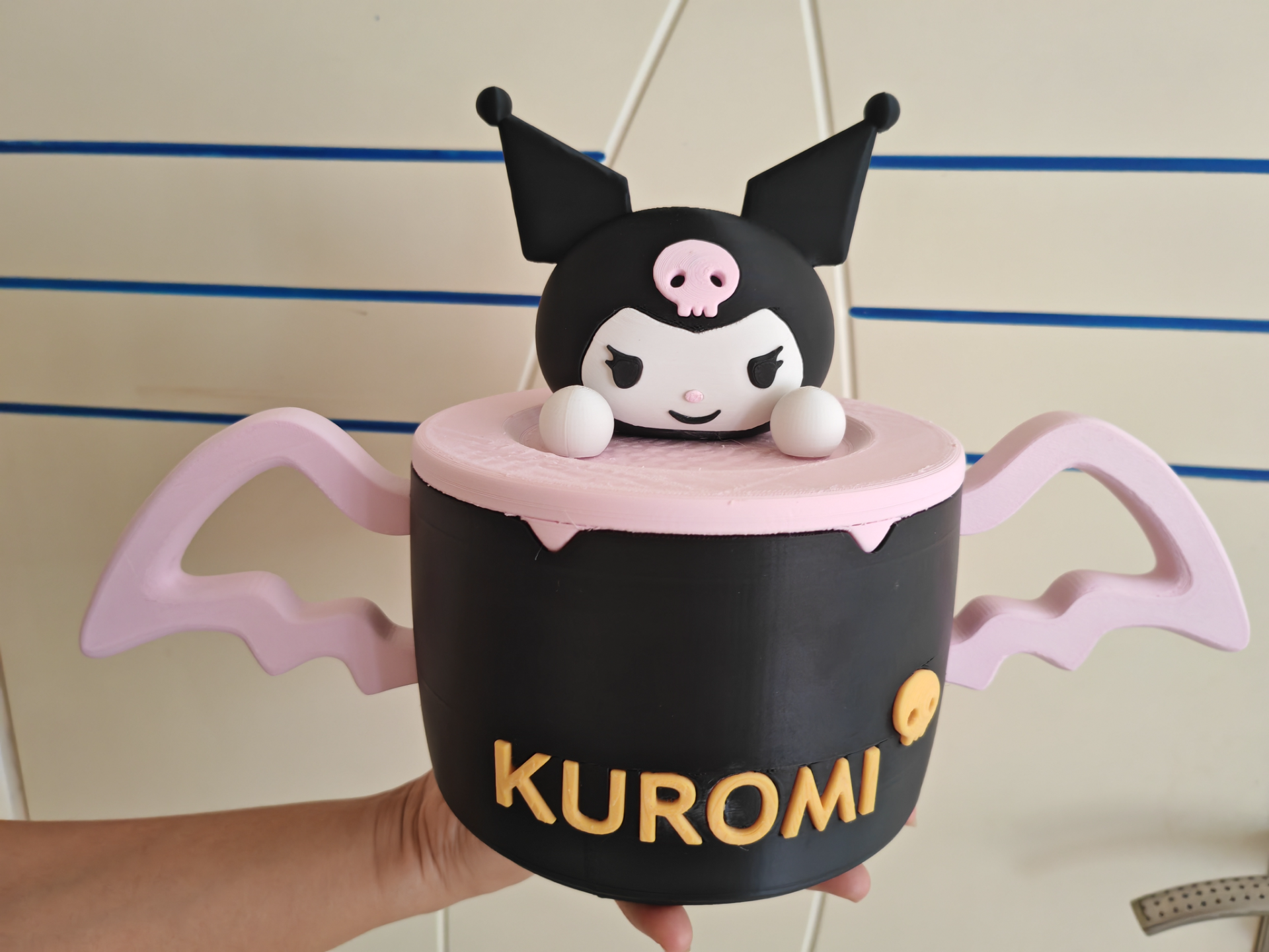 Kuromi Candy Storage Box (no AMS needed) by ๖M๖ MakerWorld: Download ...