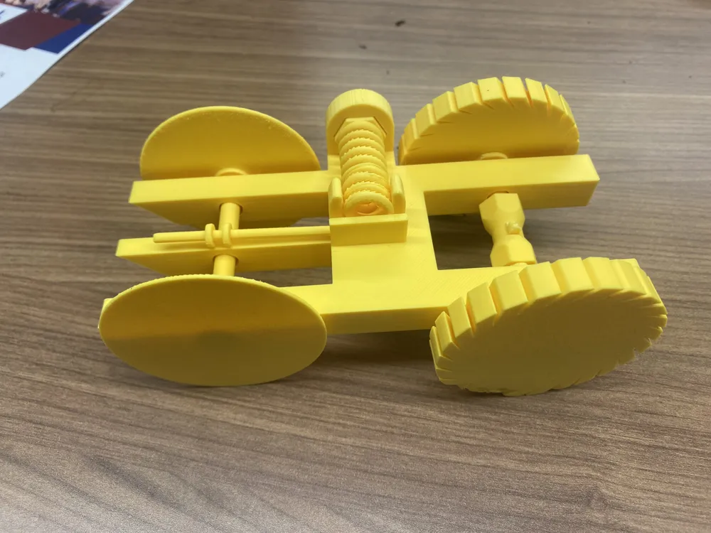Rubber band powered car (Can go passed 7 feet) by potatosld726 ...