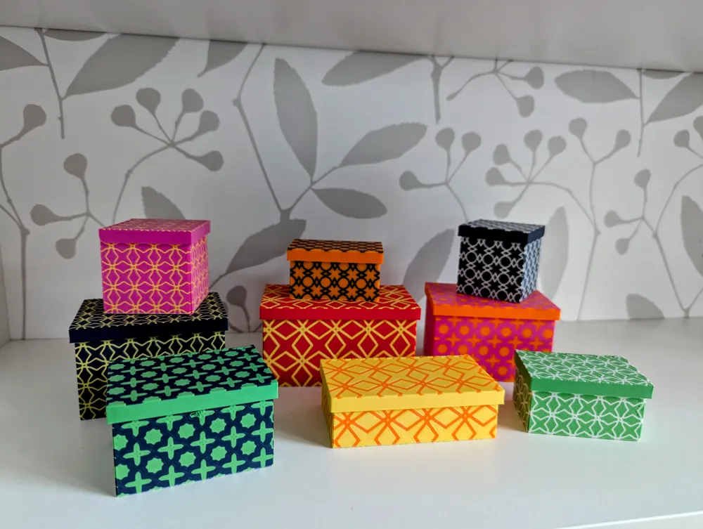 Fancy Gift Box 4 by waveman MakerWorld: Download Free 3D Models