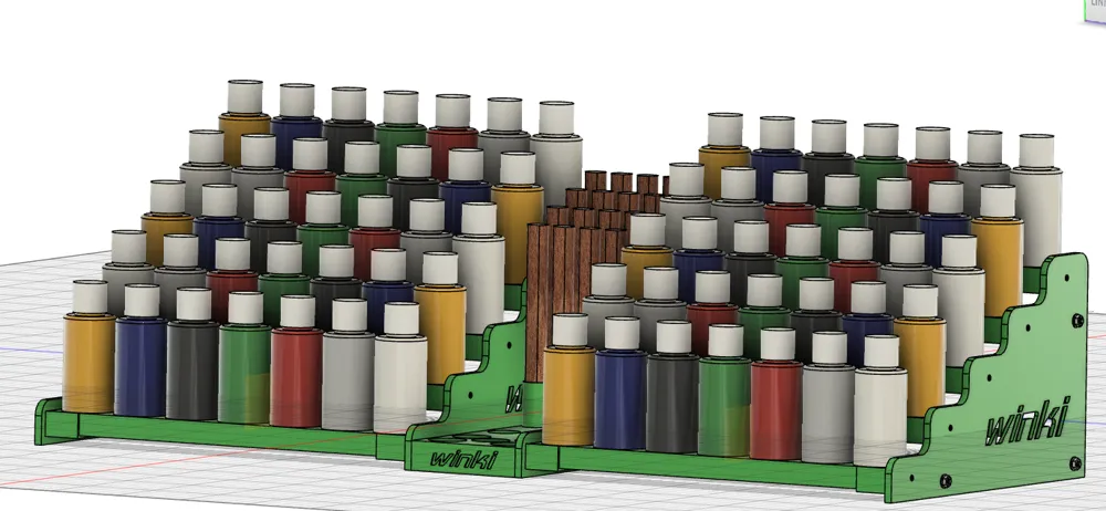 Createx Organisator Seitenteil Rechts by stefanwinki - MakerWorld