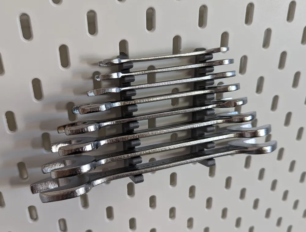 IKEA Skadis - Wrench holder by Many24 - MakerWorld
