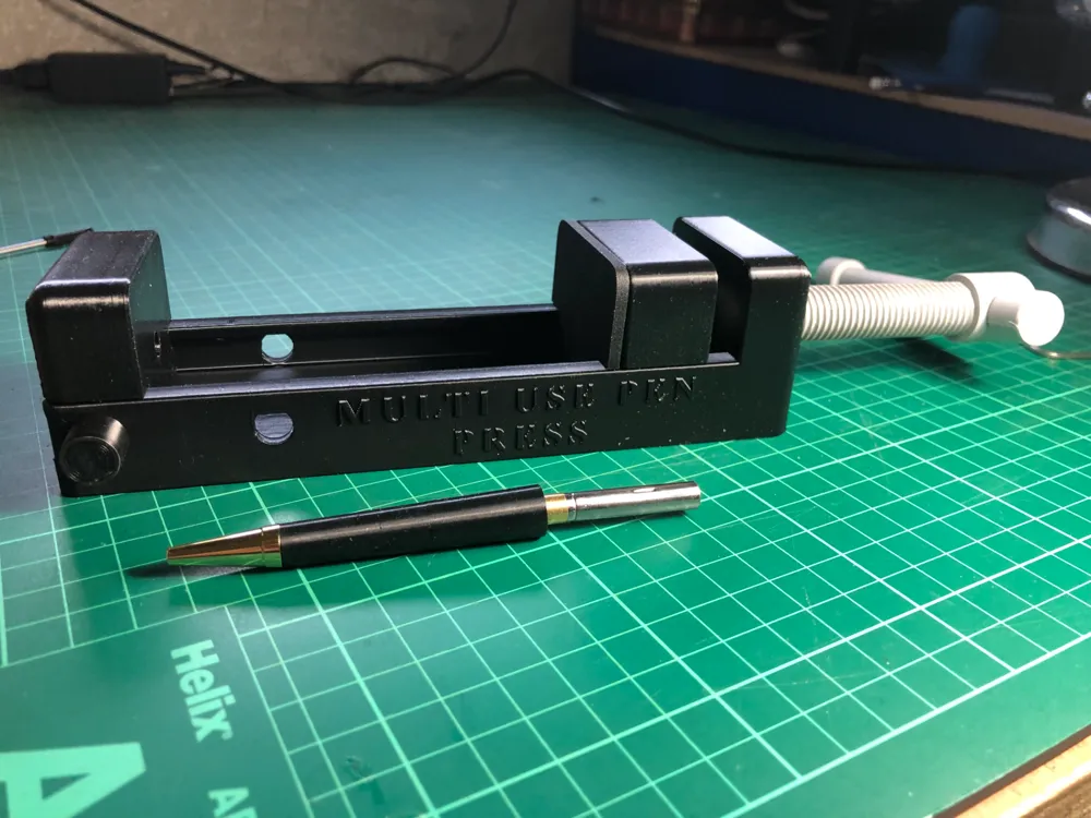Multi-Use Pen-Kit Press by kevr102 - MakerWorld