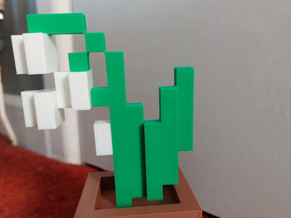 Minecraft Lily of the Valley Flower Pot by ciaraannoo MakerWorld ...