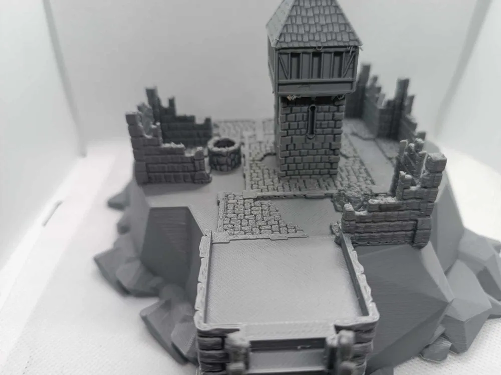 DnD Abandoned castle by sumnium0001 - MakerWorld