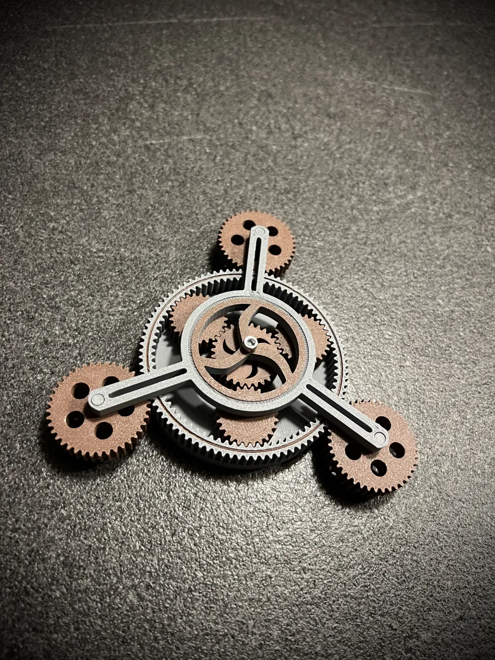 Planetary Gear Spinner Fidget Toy by LemonArts - MakerWorld
