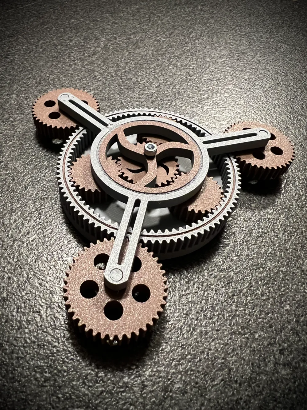 Planetary Gear Spinner Fidget Toy by LemonArts - MakerWorld