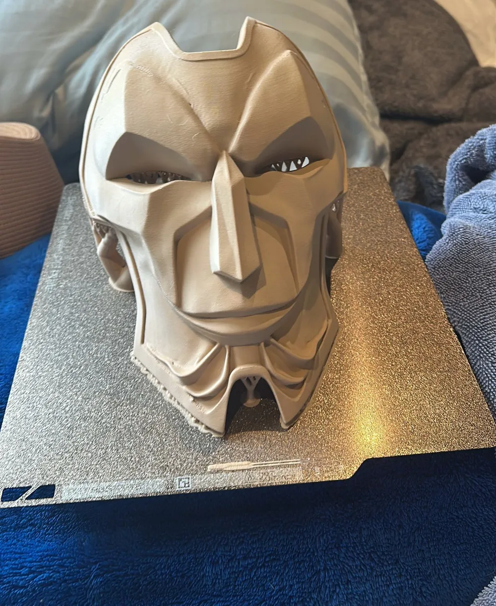 Máscara de Jhin - Modelo de impresión 3D gratuito - MakerWorld