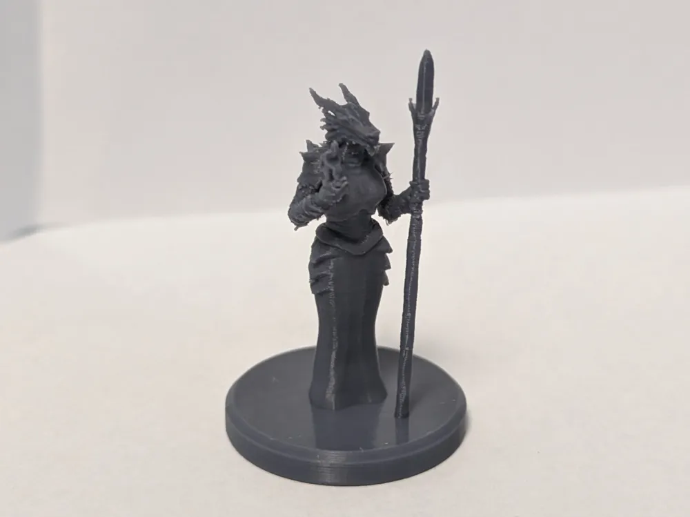Dragonborn Enchantress DnD Miniature Remixed by Darkwing MakerWorld ...