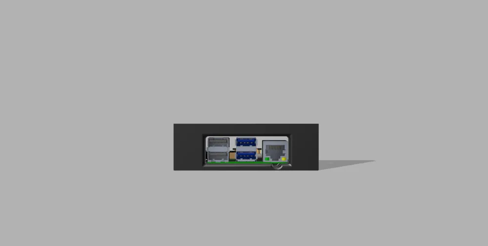 Raspberry PI Module for 1U Rack Module by @talving - Free 3D Print ...