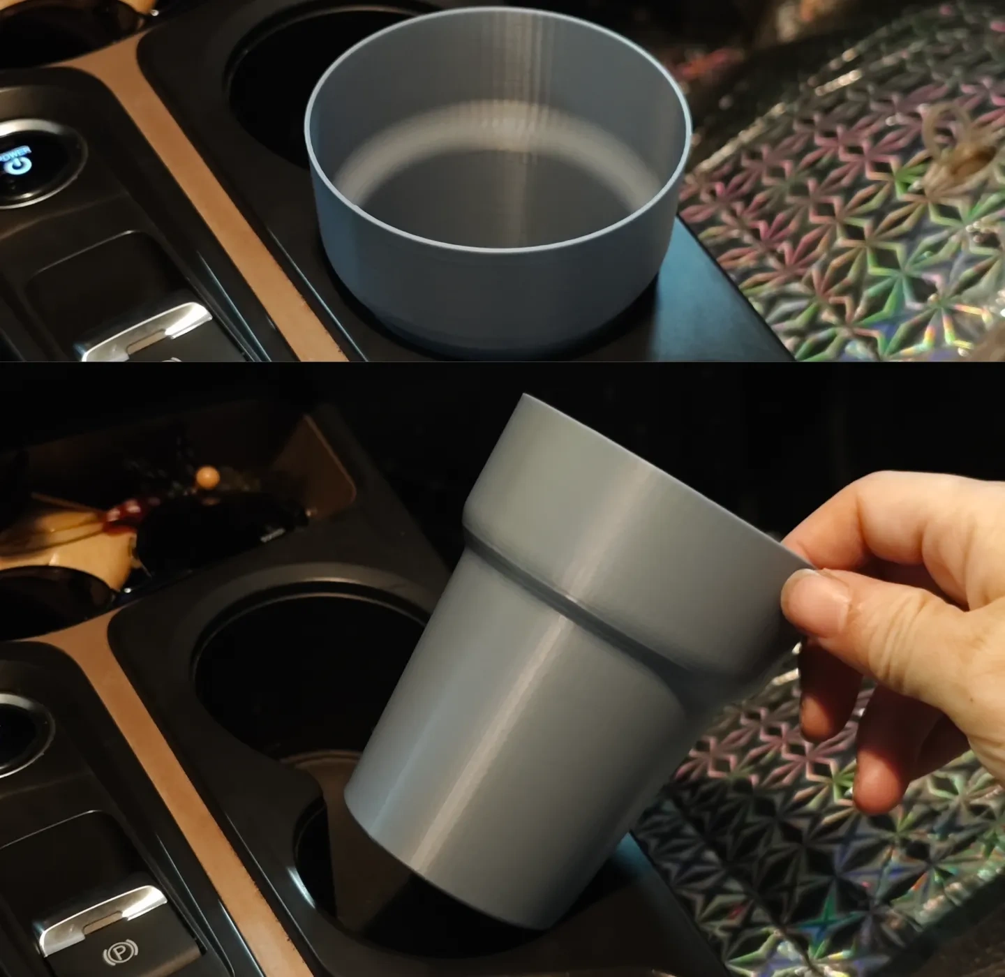 Car Cup Holder Extension by 夏至MakerWorld: Download Free 3D Models