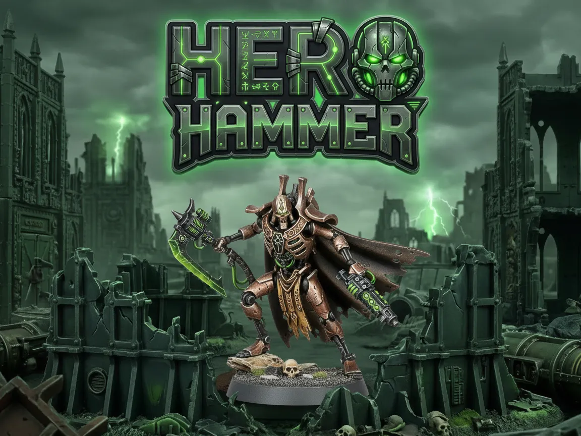 HERO HAMMER NECRON ARMOR - Free 3D Print Model - MakerWorld