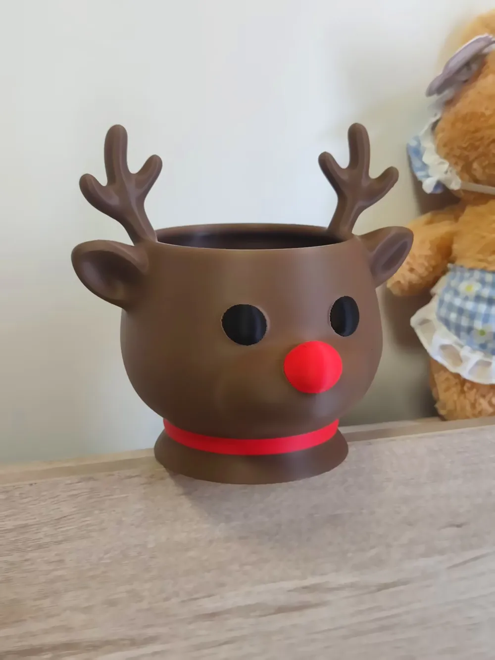 Reindeer Storage Bowl by 汤圆加可乐 MakerWorld: Download Free 3D Models