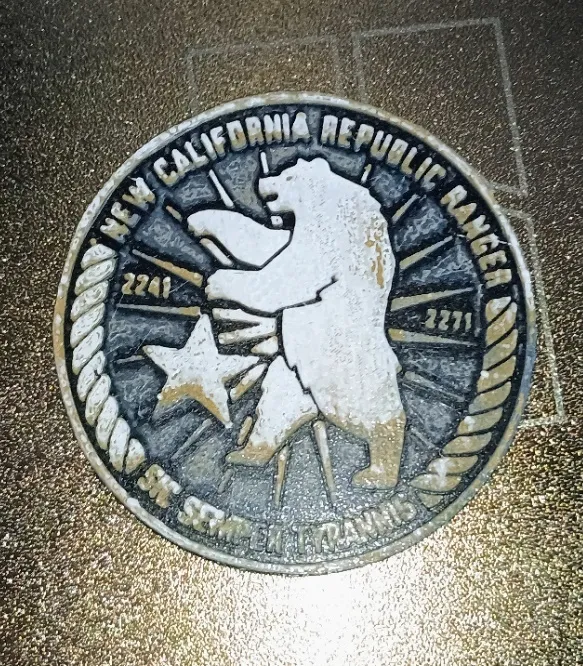 Fallout - NCR Bear- New Vegas Coaster Coin by GlazGarage - MakerWorld