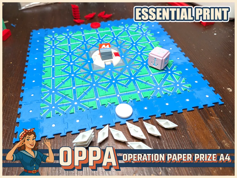 OPPA: Operation Paper Prize A4 - Free 3D Print Model - MakerWorld
