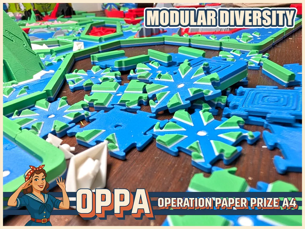 OPPA: Operation Paper Prize A4 - Free 3D Print Model - MakerWorld