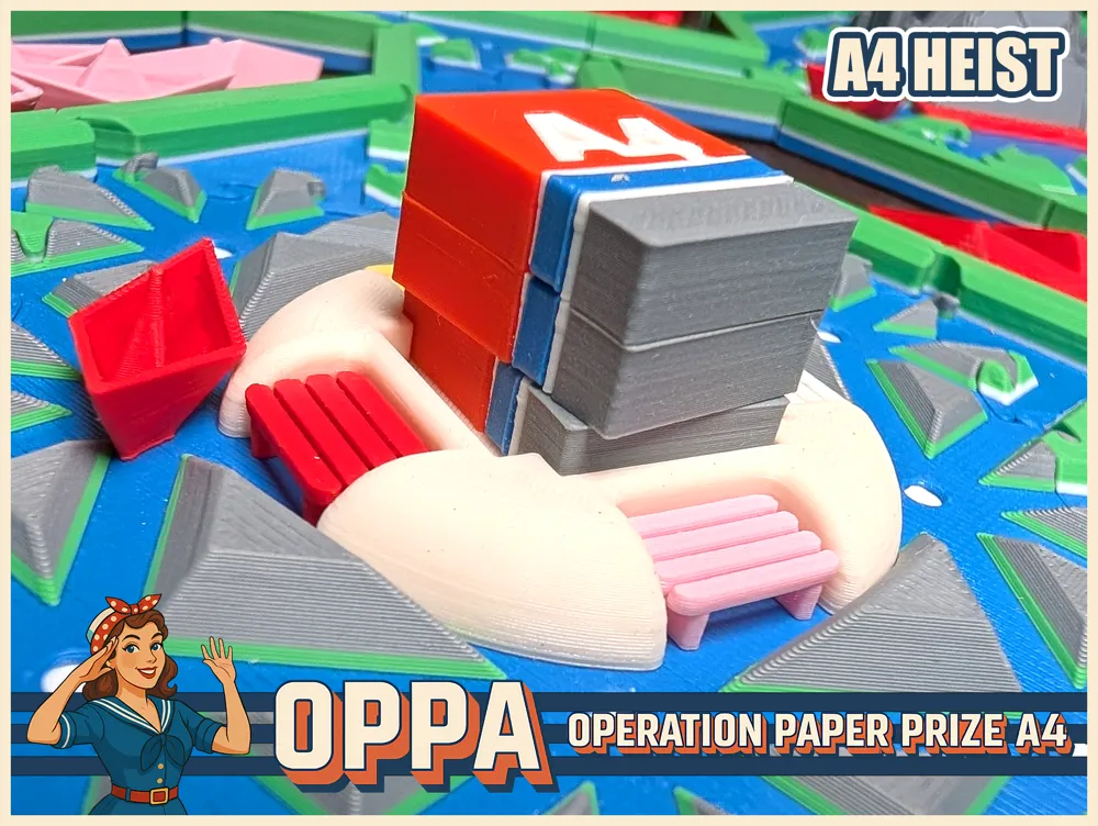 OPPA: Operation Paper Prize A4 - Free 3D Print Model - MakerWorld