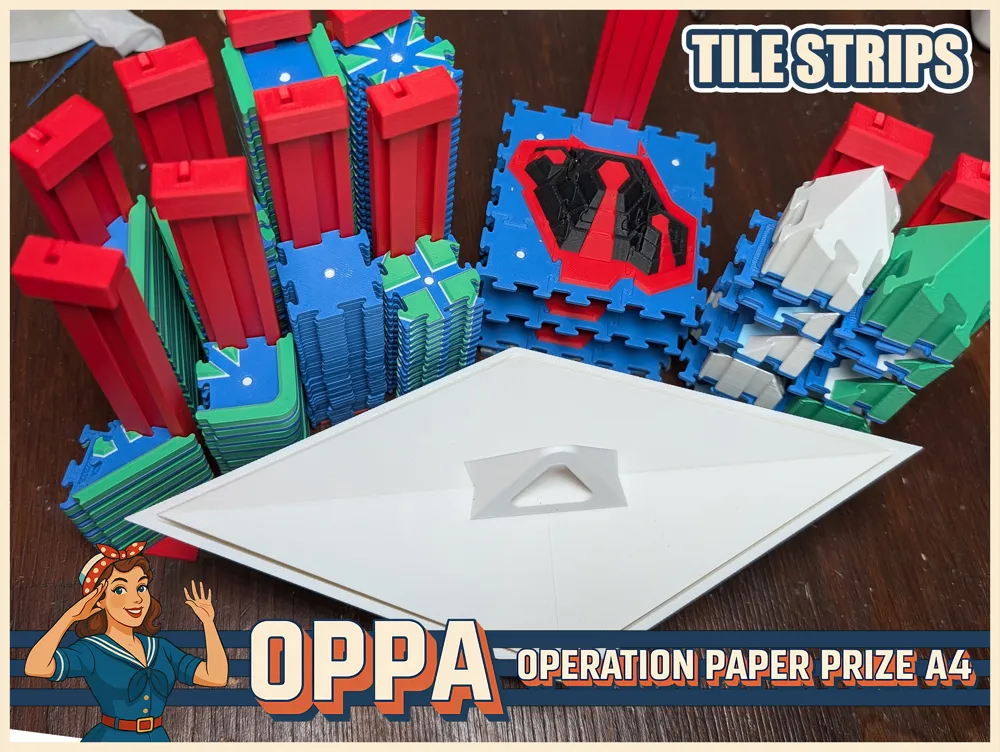 OPPA: Operation Paper Prize A4 - Free 3D Print Model - MakerWorld