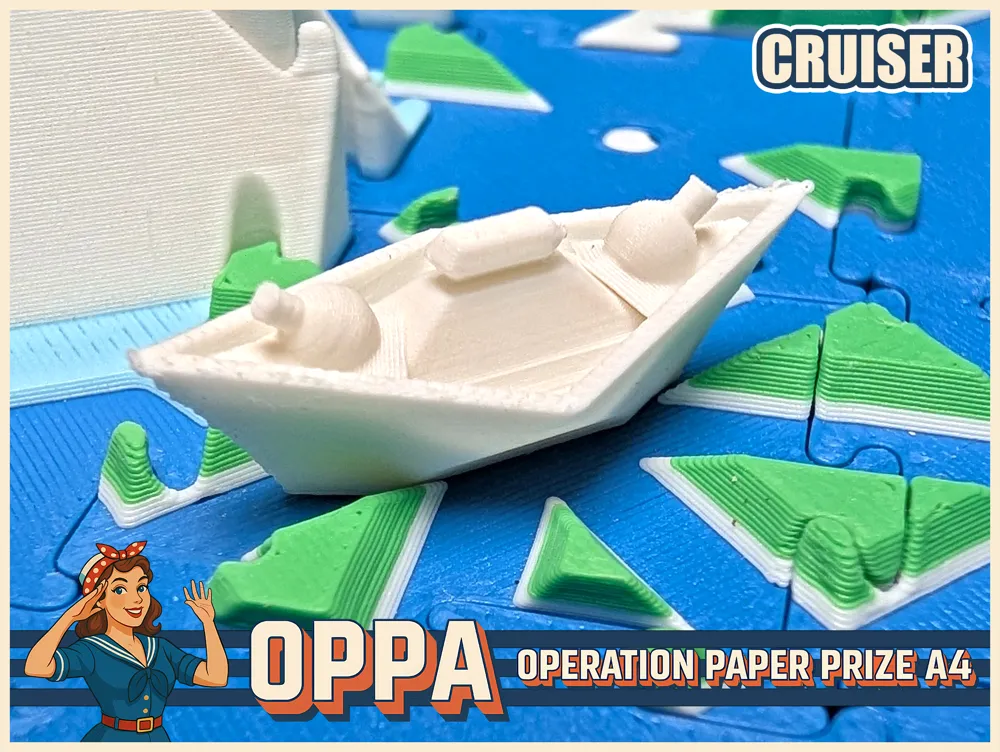 OPPA: Operation Paper Prize A4 - Free 3D Print Model - MakerWorld
