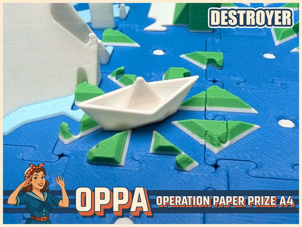 OPPA: Operation Paper Prize A4 - Free 3D Print Model - MakerWorld