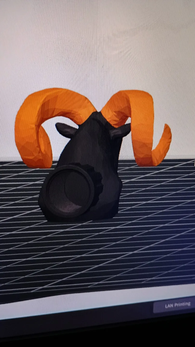 Ram Head Valve Stem by ROOSTER MakerWorld: Download Free 3D Models