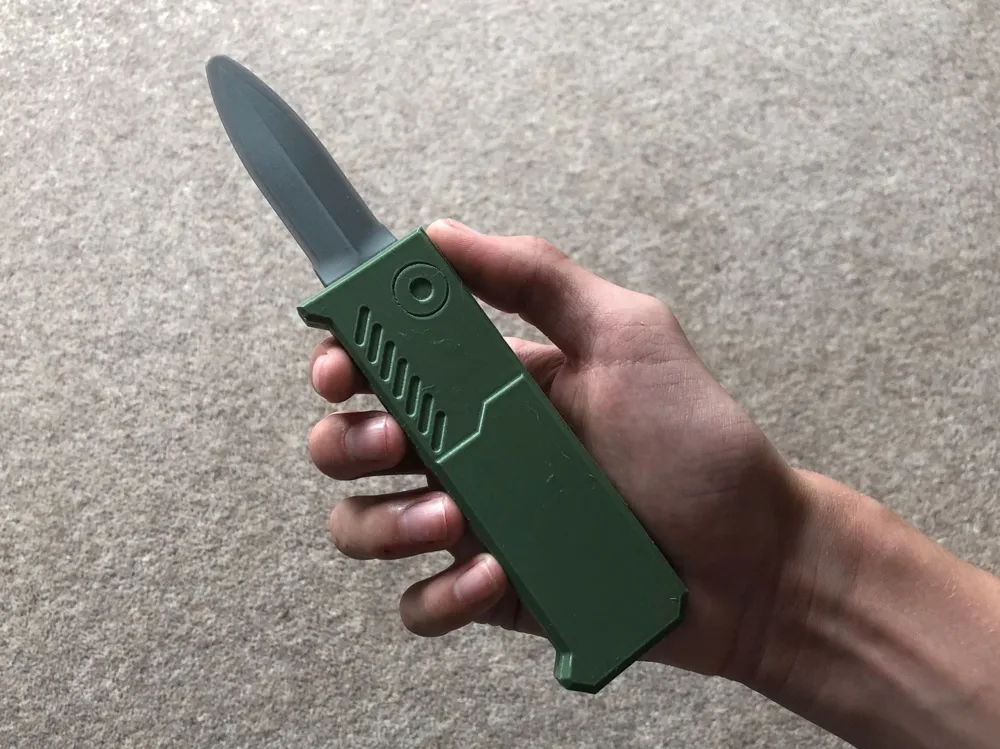 FAKE TPU KNIFE PRANK! - Free 3D Print Model - MakerWorld