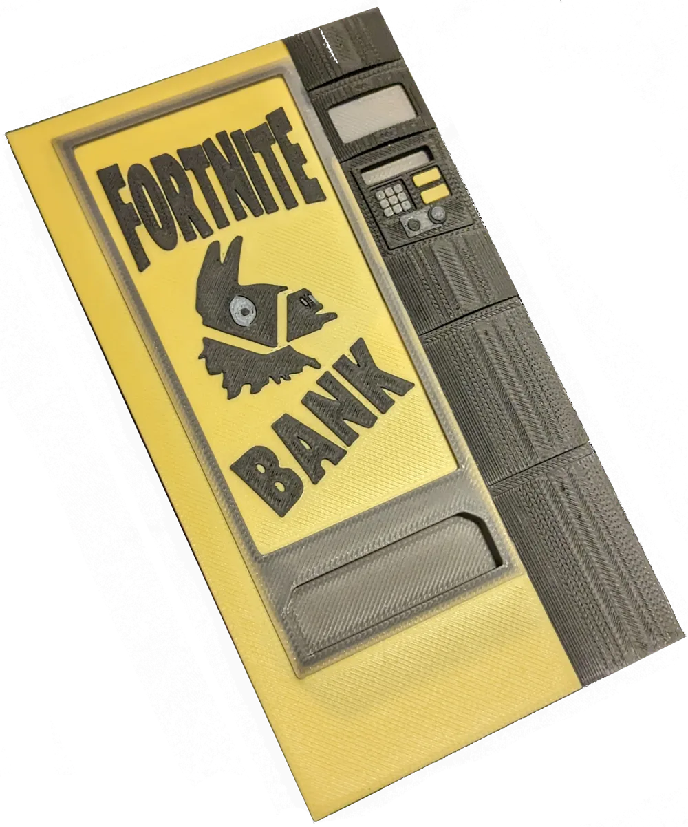 Fortnite Vending Machine Piggy/Money Bank - Free 3D Print Model ...