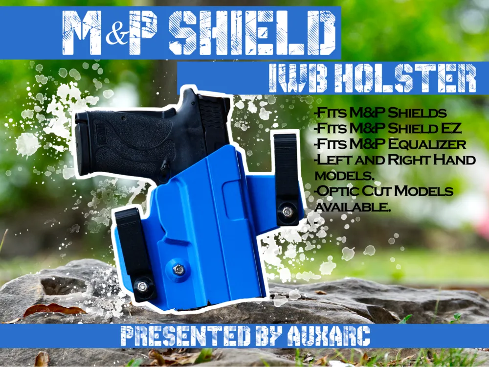 M&P Shield IWB Holster - Free 3D Print Model - MakerWorld