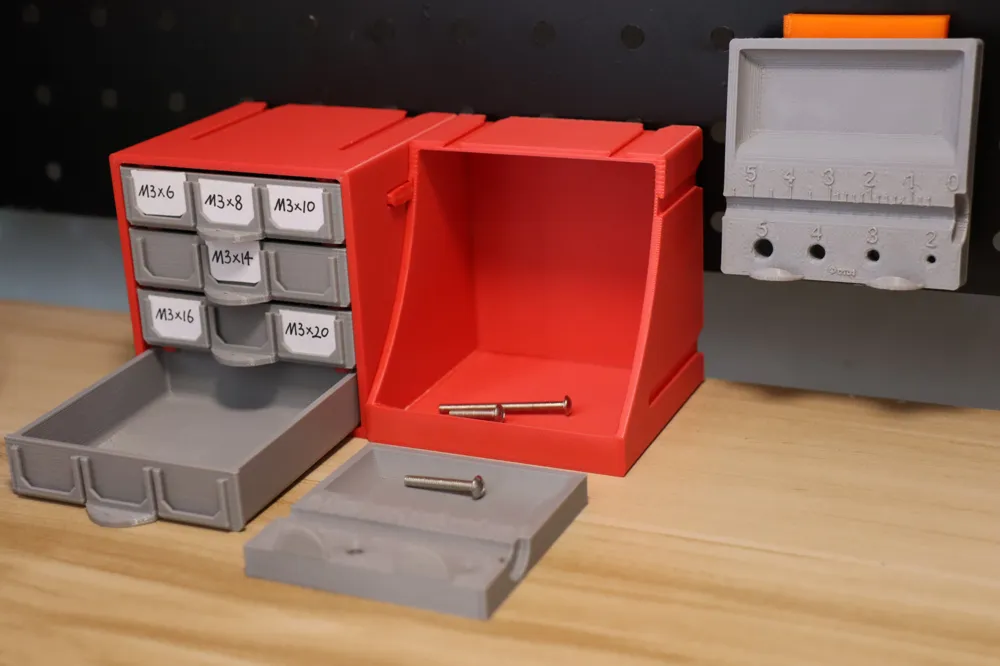 Screw sorter Mini 螺丝分拣器Min by H的平方_Hsquared - MakerWorld