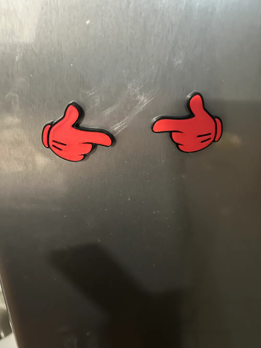 Mickey Mouse Hand Refrigerator Magnet by Menzelino - MakerWorld