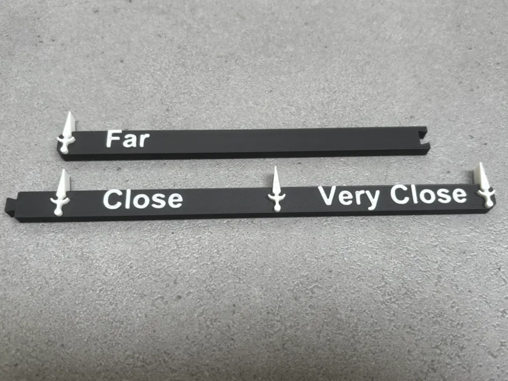 DaggerHeart ruler with daggers 12 inch by timothy MakerWorld: Download ...