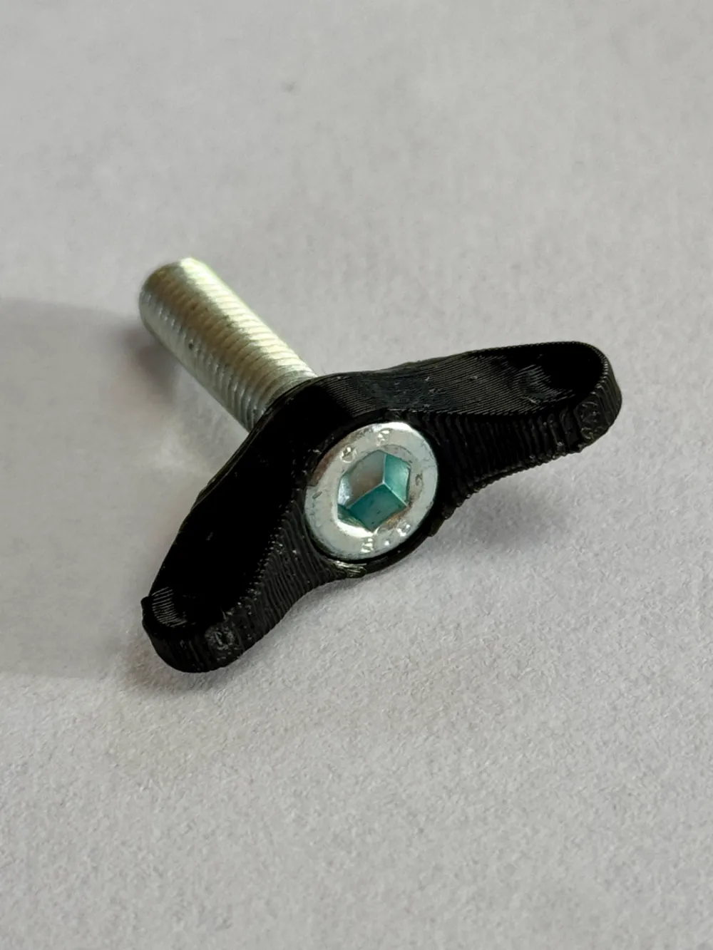 Knob / Wing Bolt M5 socket screw - Free 3D Print Model - MakerWorld