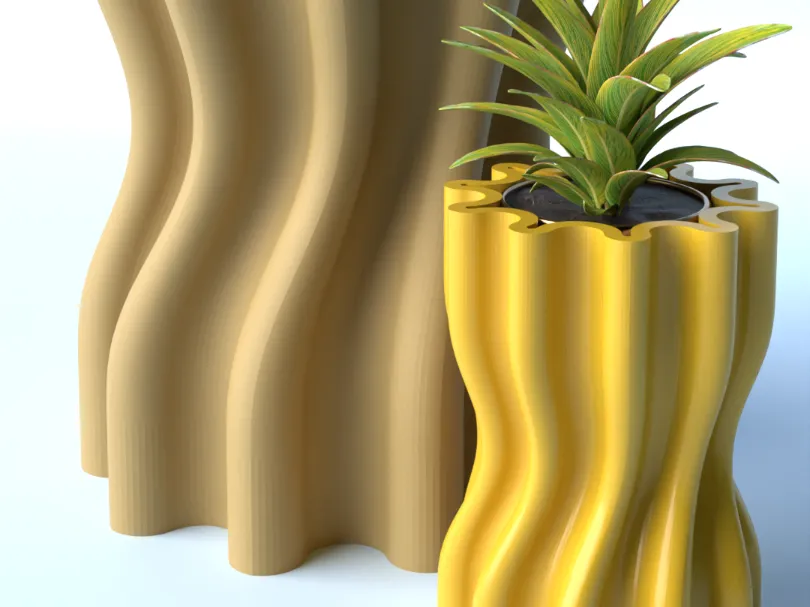 Twirly Planter by BRB Project MakerWorld: Download Free 3D Models