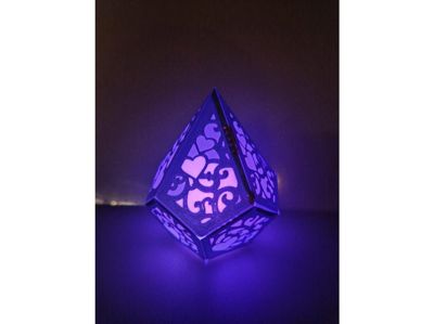 Swirly Arabesques Wedding Lanterns, LED decoration by Jendapce - MakerWorld