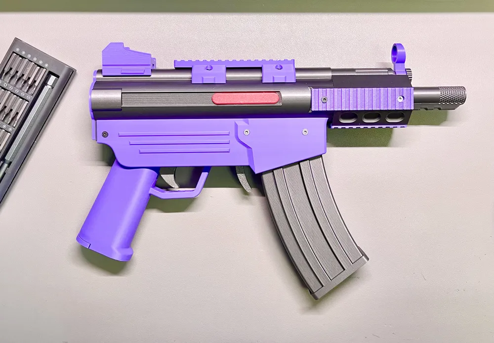 Electric Water Spray gun（MP5K Submachine gun） - Free 3D Print Model ...