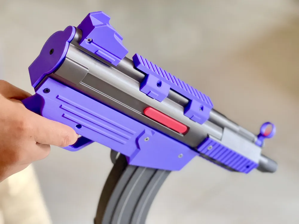 Electric Water Spray gun（MP5K Submachine gun） - Free 3D Print Model ...