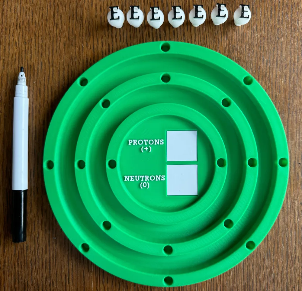 Bohr Model Science Learning Manipulative by calvin9624 MakerWorld ...