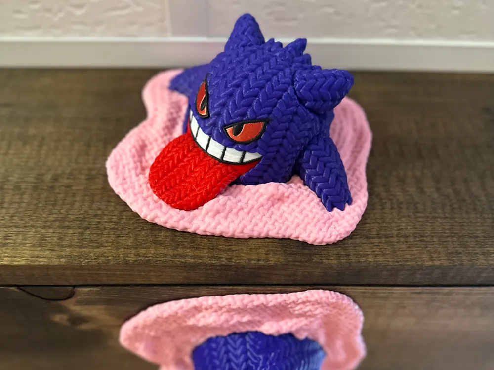 Knit Gengar by Maple3DPrinting MakerWorld: Download Free 3D Models