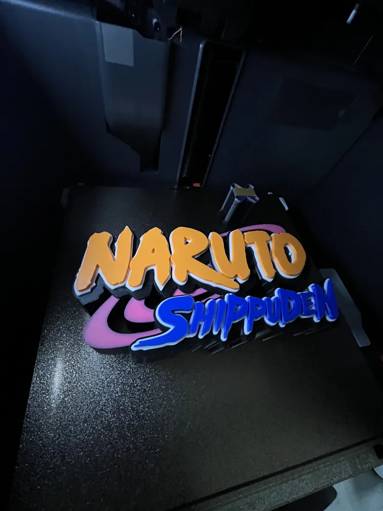 Naruto_Shippuden_logo by Igris_3D MakerWorld: Download Free 3D Models