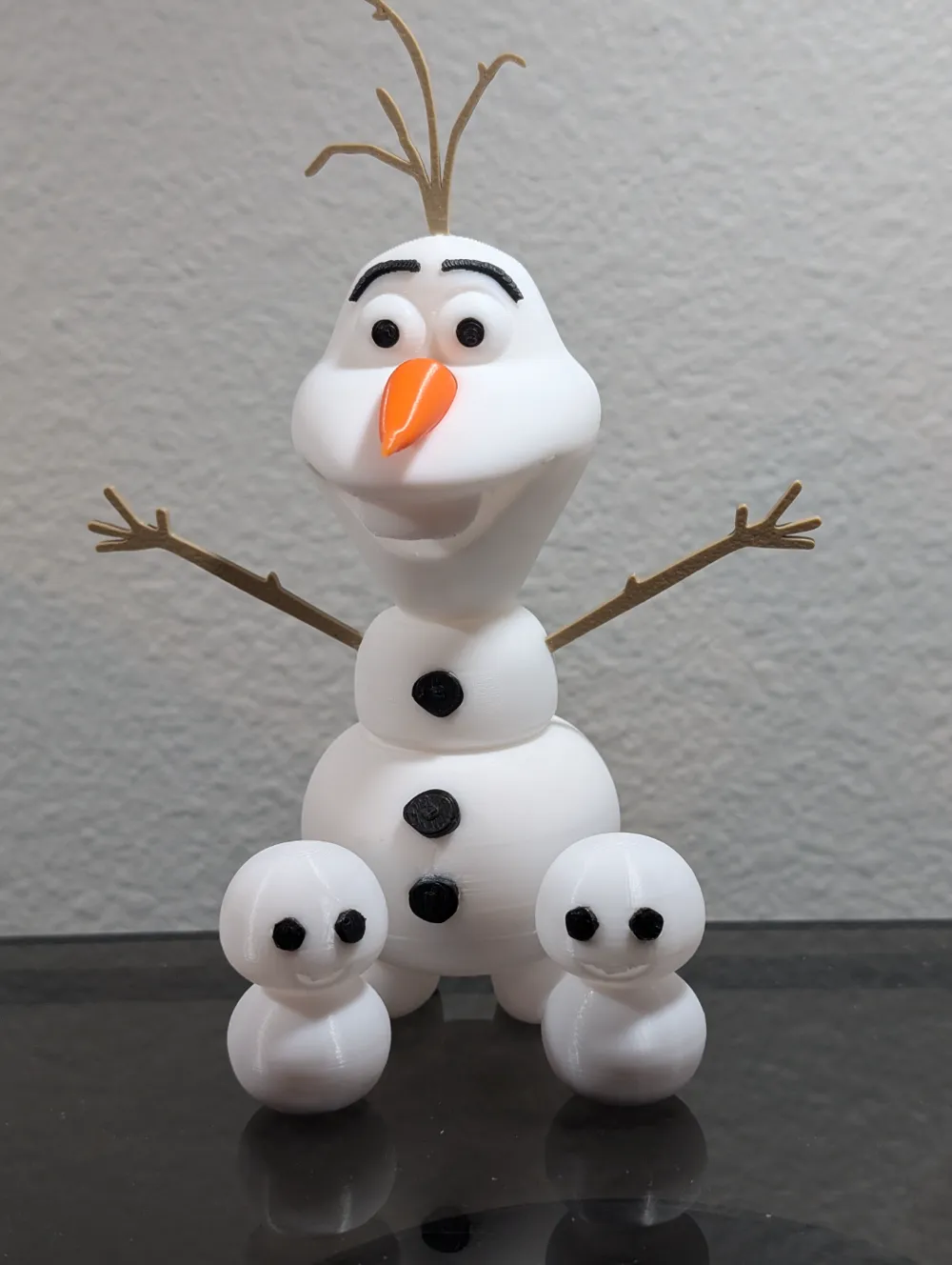 Wobbly cartoon snow babies by anselor - MakerWorld
