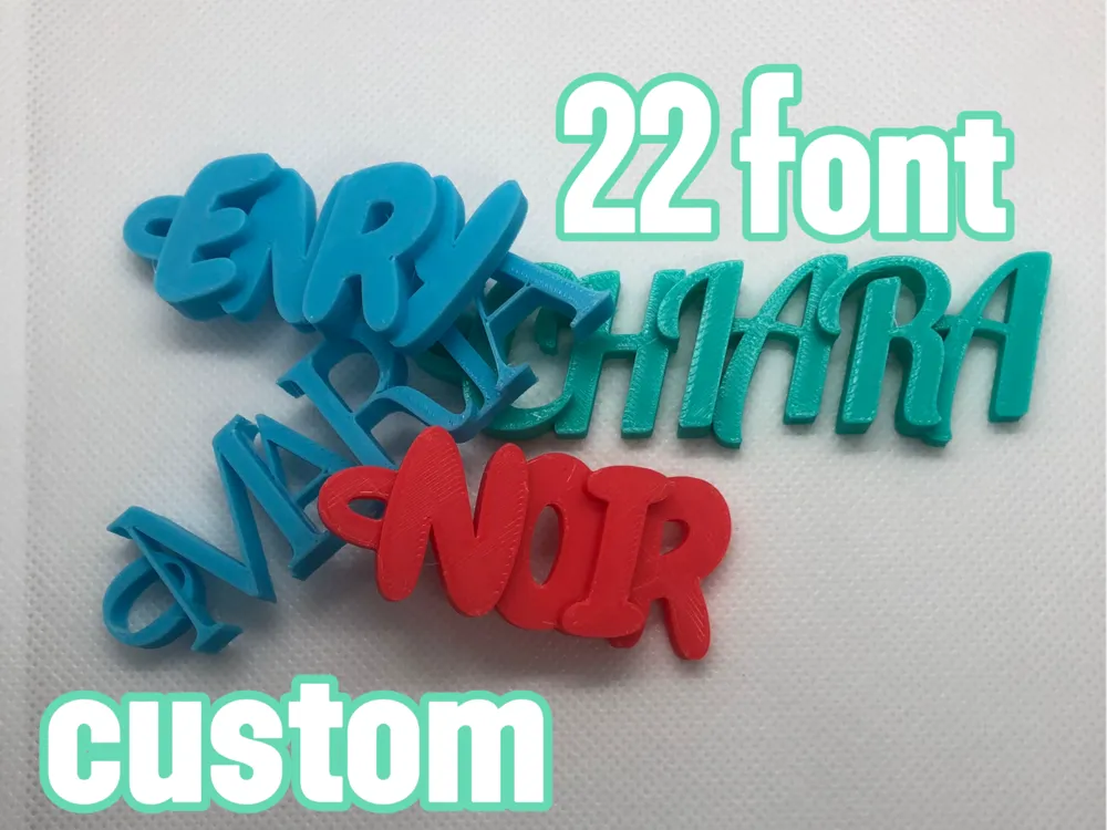 Keyring - Custom name - Free 3D Print Model - MakerWorld