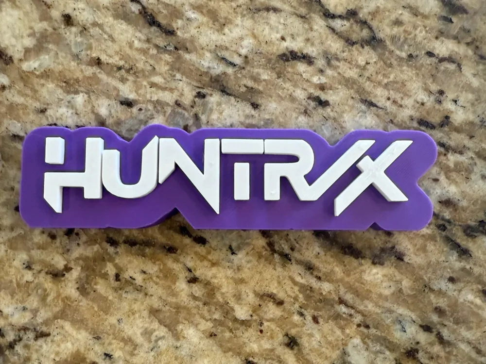 Huntrix Decor Sign – K-Pop Demon Hunters by Brit3rMakes MakerWorld ...