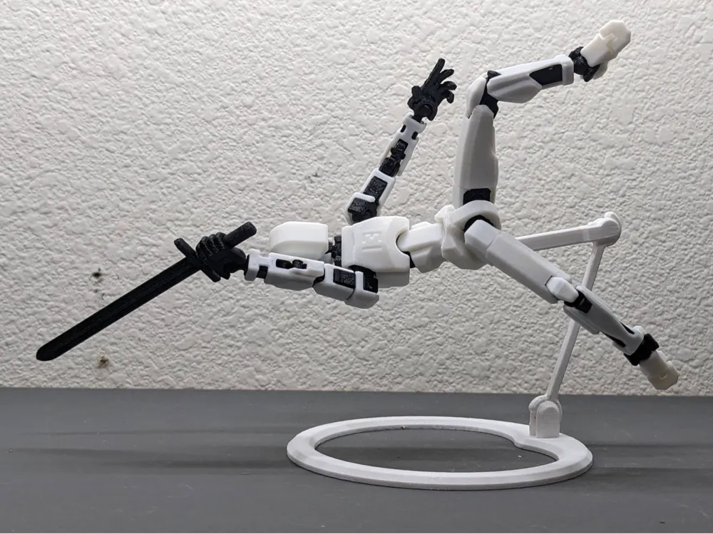 Dummy 13 Locking Stand Remixed by Shadymilkman MakerWorld: Download ...