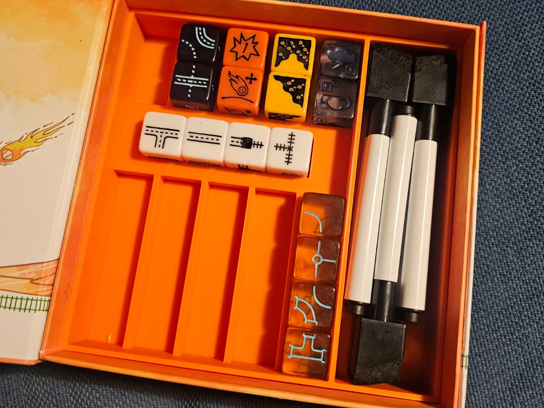 Railroad Ink Einsatz – Kostenloses 3D-Druckmodell – MakerWorld